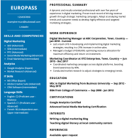 Europass Cv Upload And Edit Photos